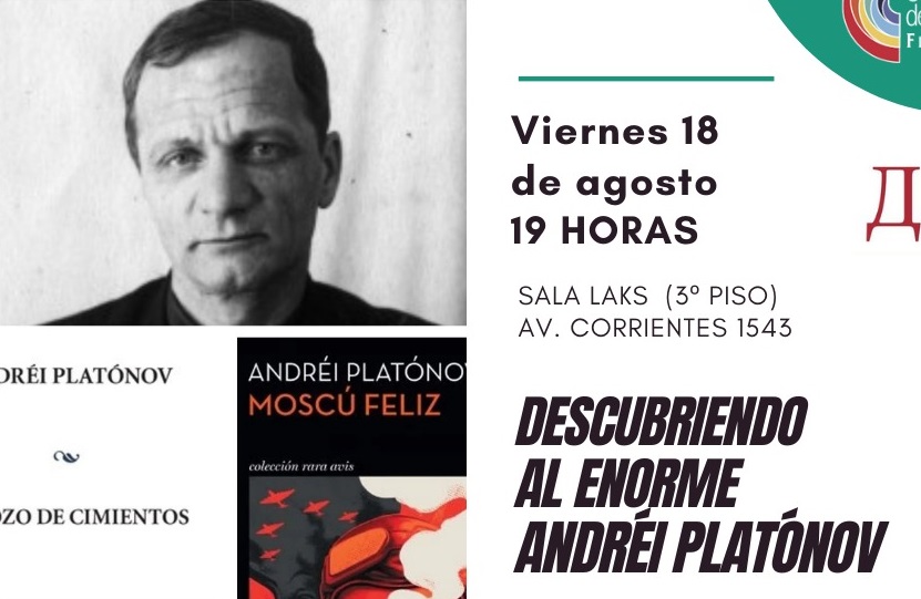 Descubriendo al enorme Andréi Platónov | Centro Cultural de la Cooperación